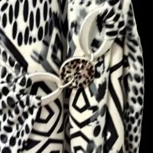 Notations | Tops | Notations Short Sleeve Animal Print Built In Tank ...